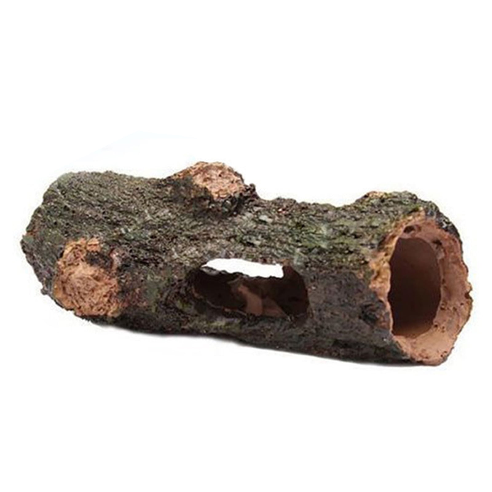 SPRING PARK Aquarium Decoration Hollow Tree Trunk Fish Tank Decor,Fish ...