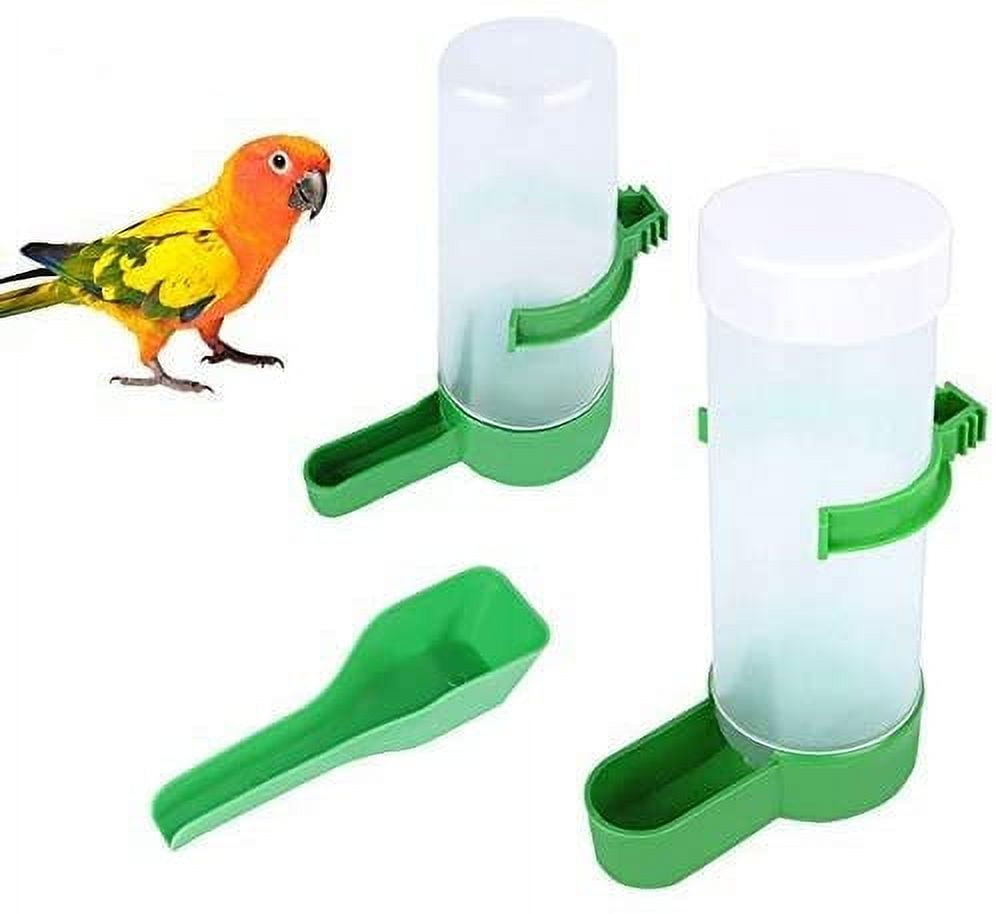 SPRING PARK Automatic Bird Feeder Bird Water Bottle Drinker Container ...