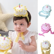Simply Sweet Plush Birthday Cake Headband, Multicolor - Walmart.com