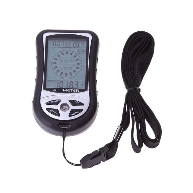 SPRING PARK Barometer Thermometer Outdoor Multifunction 8in1 Digital ...