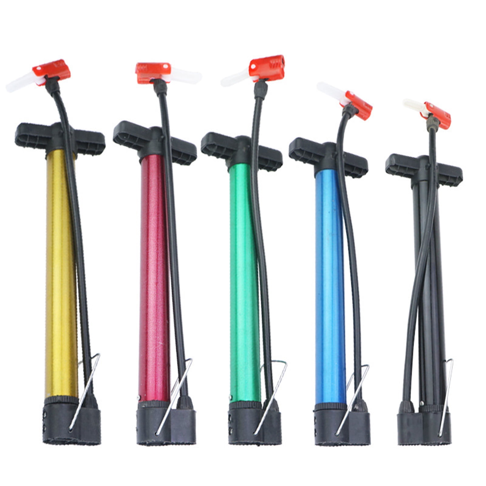 SPRING PARK Bicycle Ergonomic Bike Pump with Double Air Nozzles ...