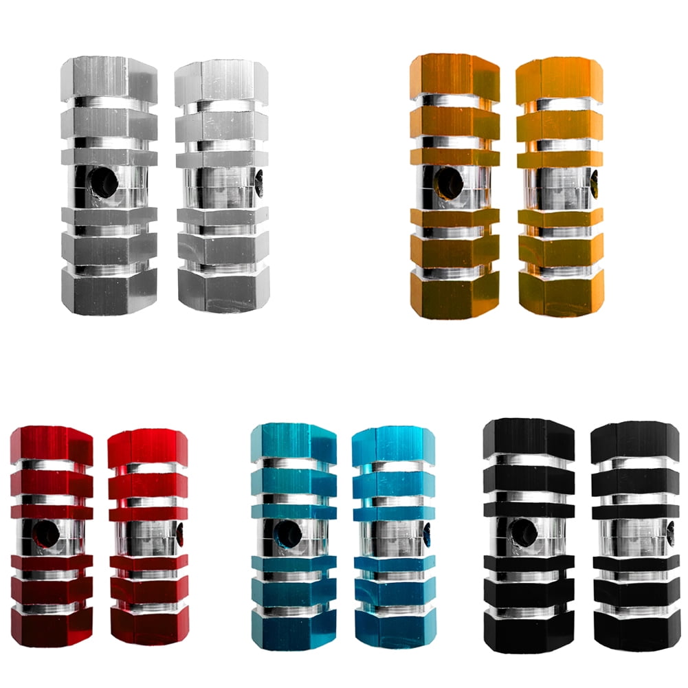 SPRING PARK Bicycle Pegs Aluminum Alloy Cylinder Foot Pegs - Walmart.com