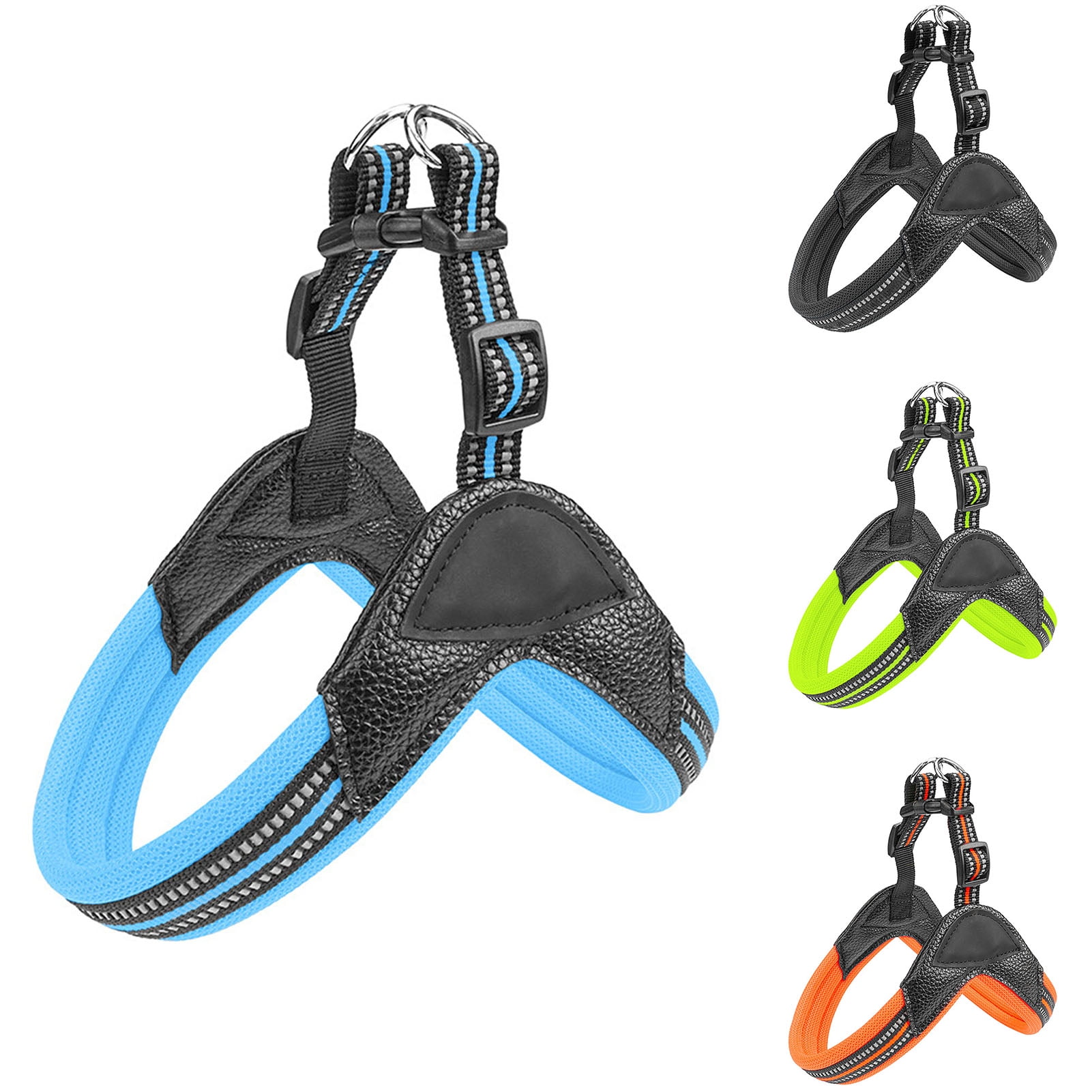 SPRING PARK Big Dog Harness No Pull Adjustable Pet Nylon Soft Vest for ...