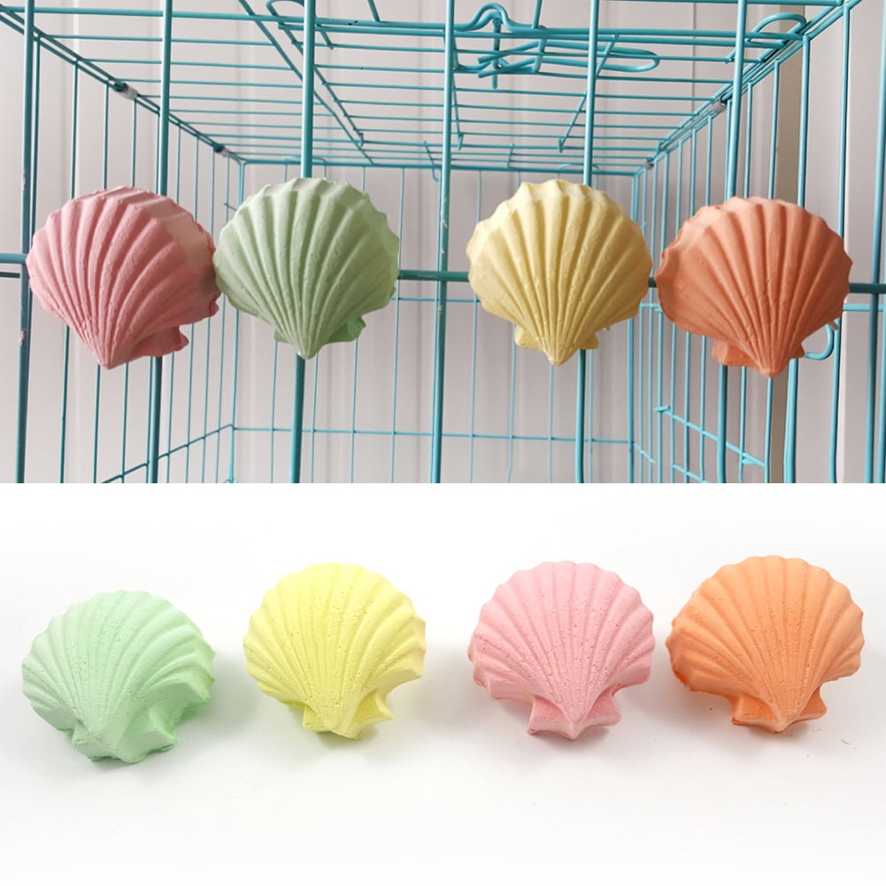 SPRING PARK Bird Beak Trim Colorful Calcium Stone Parrot Pet Chew Cage ...