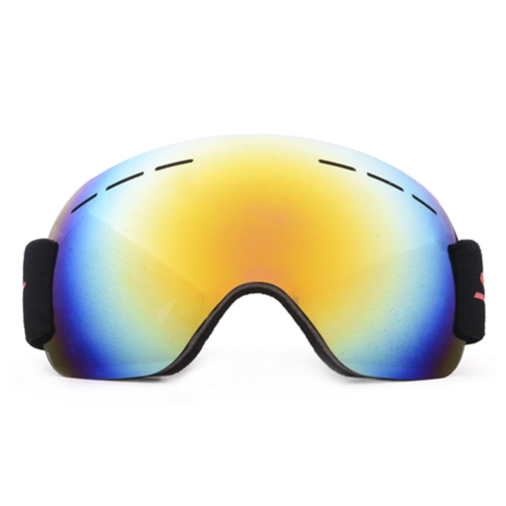 SPRING PARK Black Anti-Fog Skiing Sport Goggles - Walmart.com