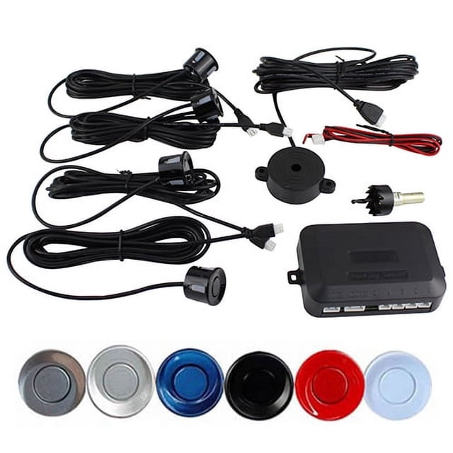 SPRING PARK Buzzer Car Parking Sensor Car Reversing Backup Radar Sound ...