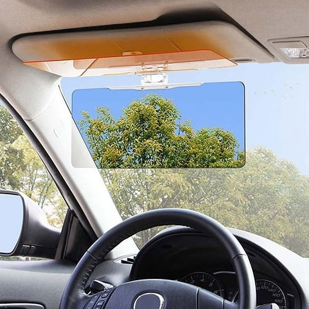 SPRING PARK Car Sun Visor Anti-Glare Blocker UV Fold Flip Down HD Clear ...