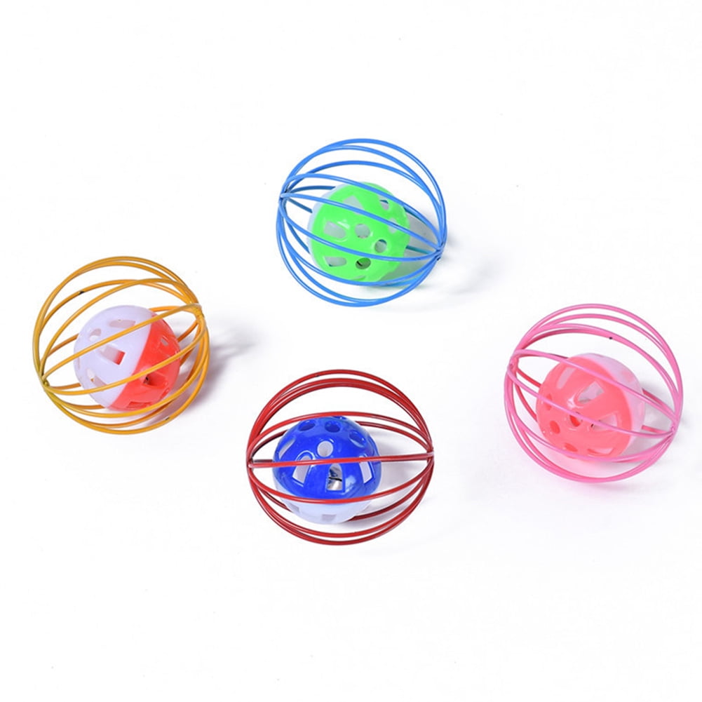 SPRING PARK Cat Balls Cat Toy with Bell- Cats Toys Kitten Toys with ...