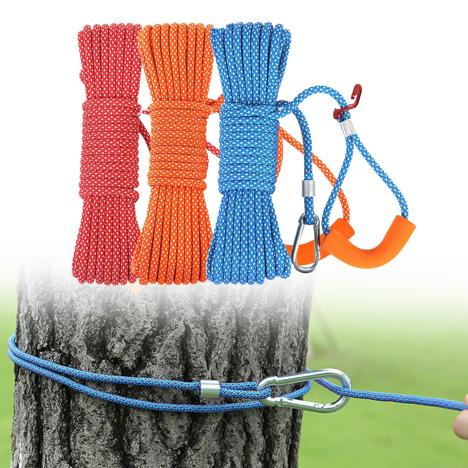 SPRING PARK Clothesline Clothes Drying Rope Portable Travel Punch-free ...