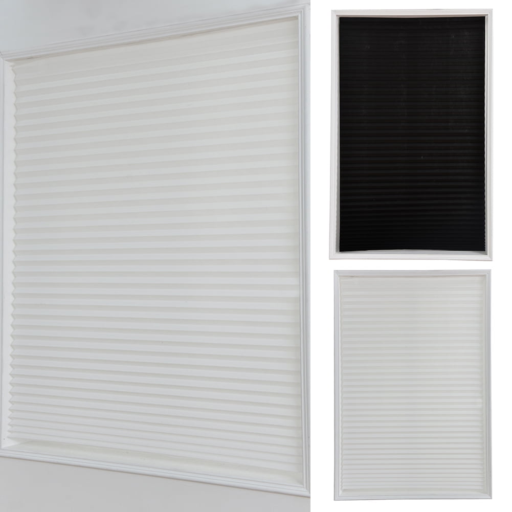 SPRING PARK Cordless Blackout Cellular Shade Room Darkening Pleated ...