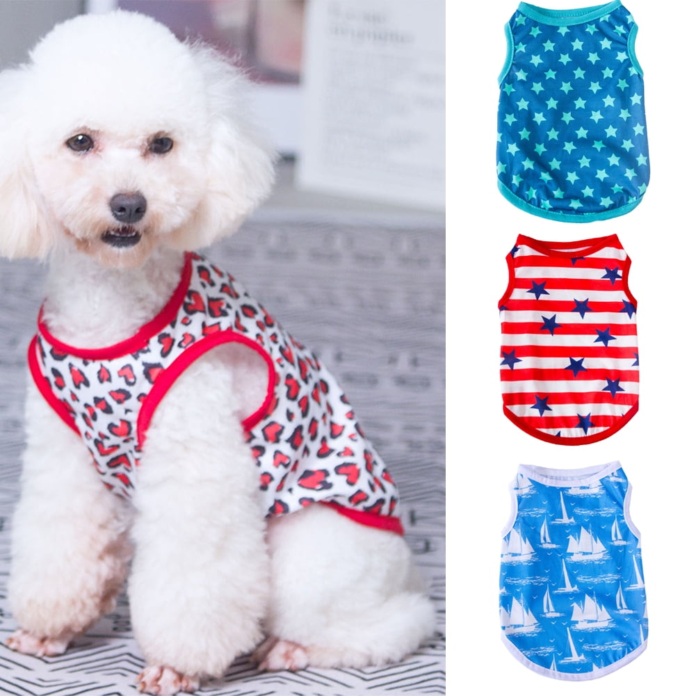 SPRING PARK Dog Cooling Shirts Dogs Breathable Sleeveless Dogs Vest ...