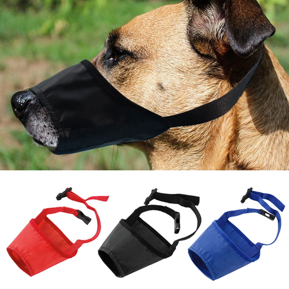 SPRING PARK Dog Muzzle to Prevent Biting Barking and Chewing with ...