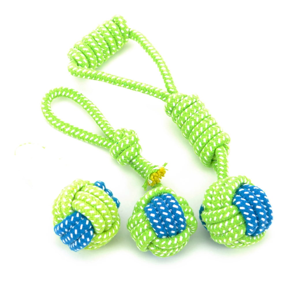 SPRING PARK Dog Rope Toys,Puppy Chew Teething Rope Toys Durable Cotton ...