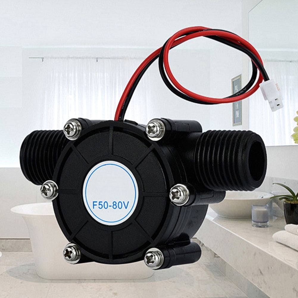 SPRING PARK F50 ABS High Power Tap Water Flow DIY Faucet Pipe DC Micro ...