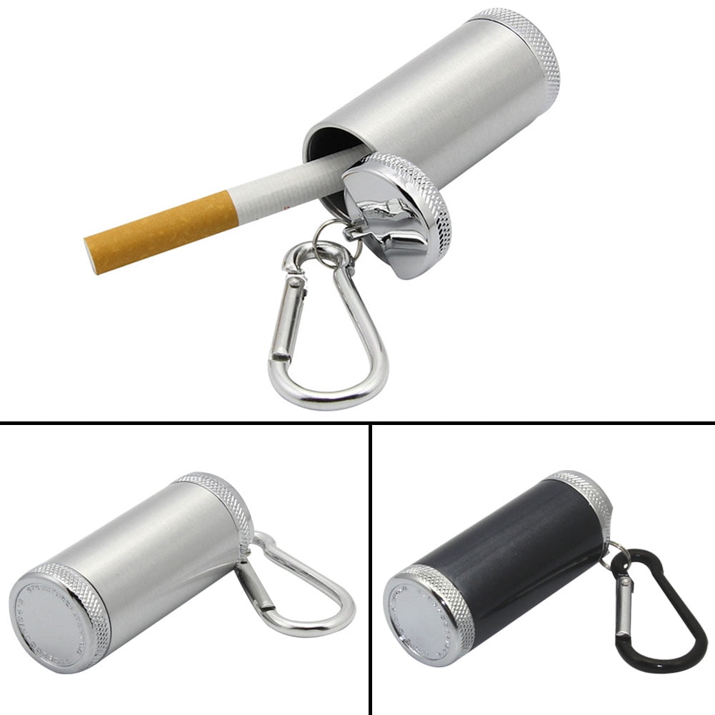 SPRING PARK Fashion mini Portable pocket cigarette Ashtray With lid ...