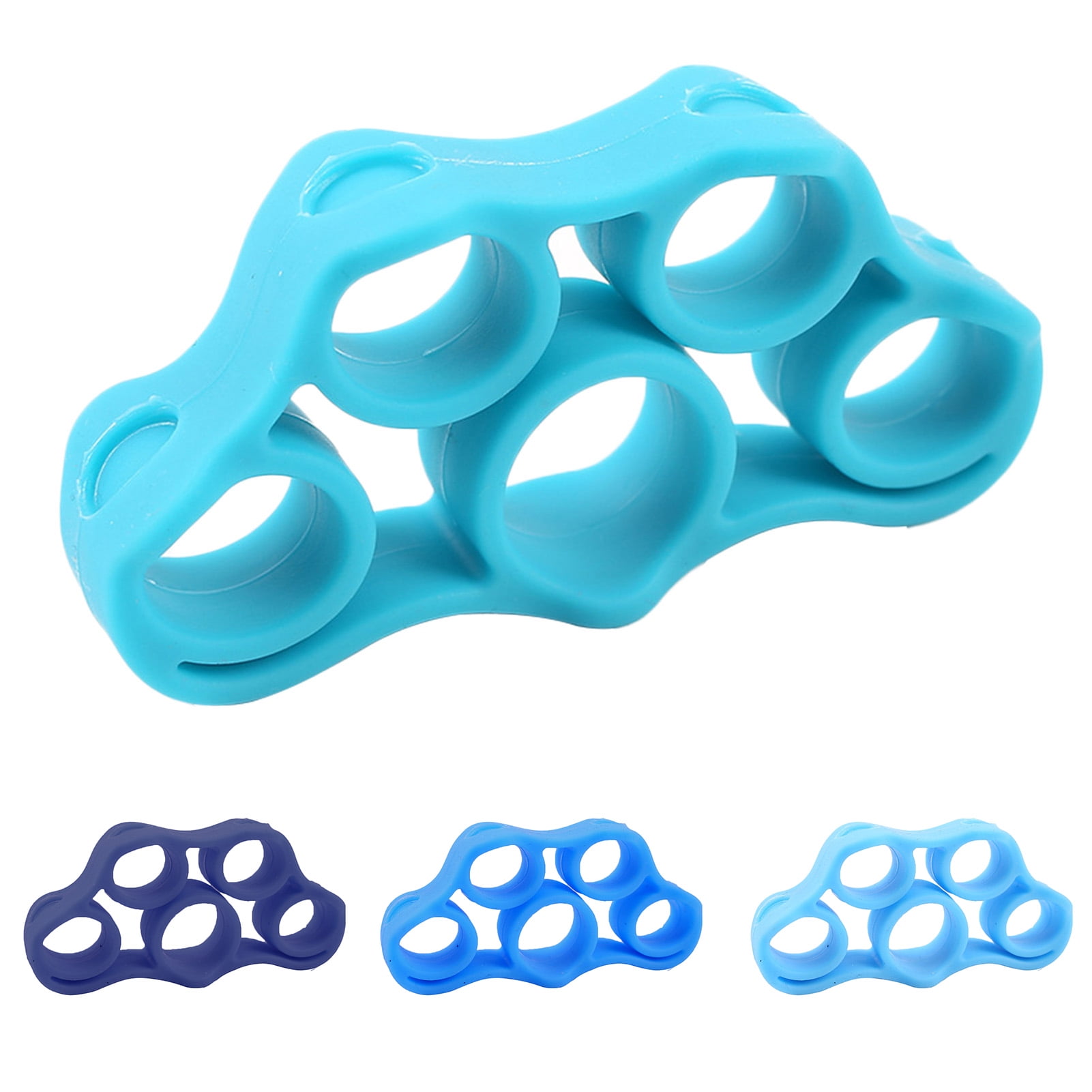 SPRING PARK Finger Exerciser Hand Strengthen Grip Silicone Resistance ...