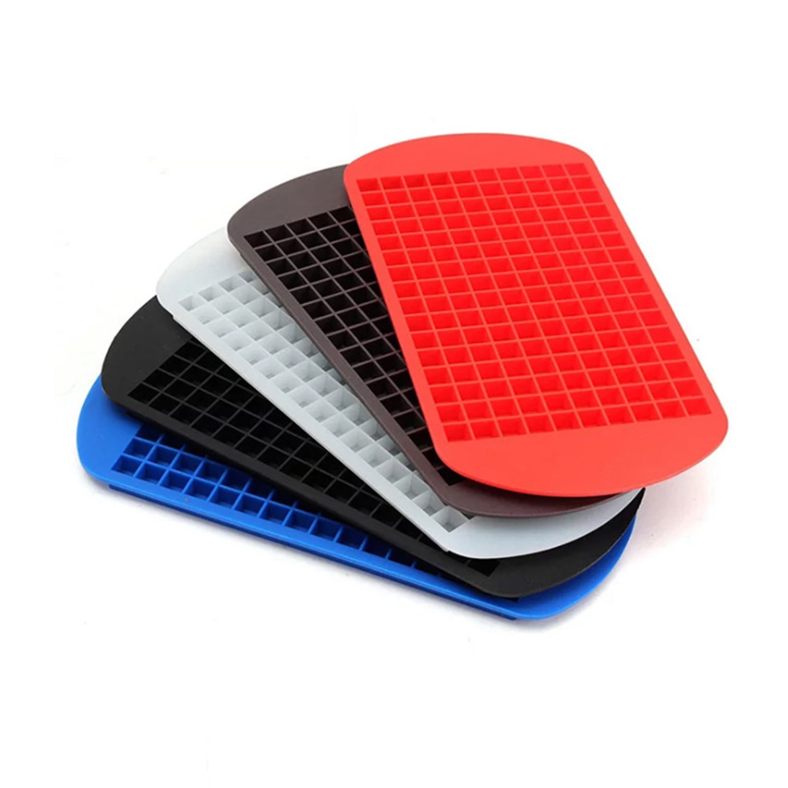 SPRING PARK Food Grad Silicone 160 Mini Ice Cube Trays and Candy Grids ...