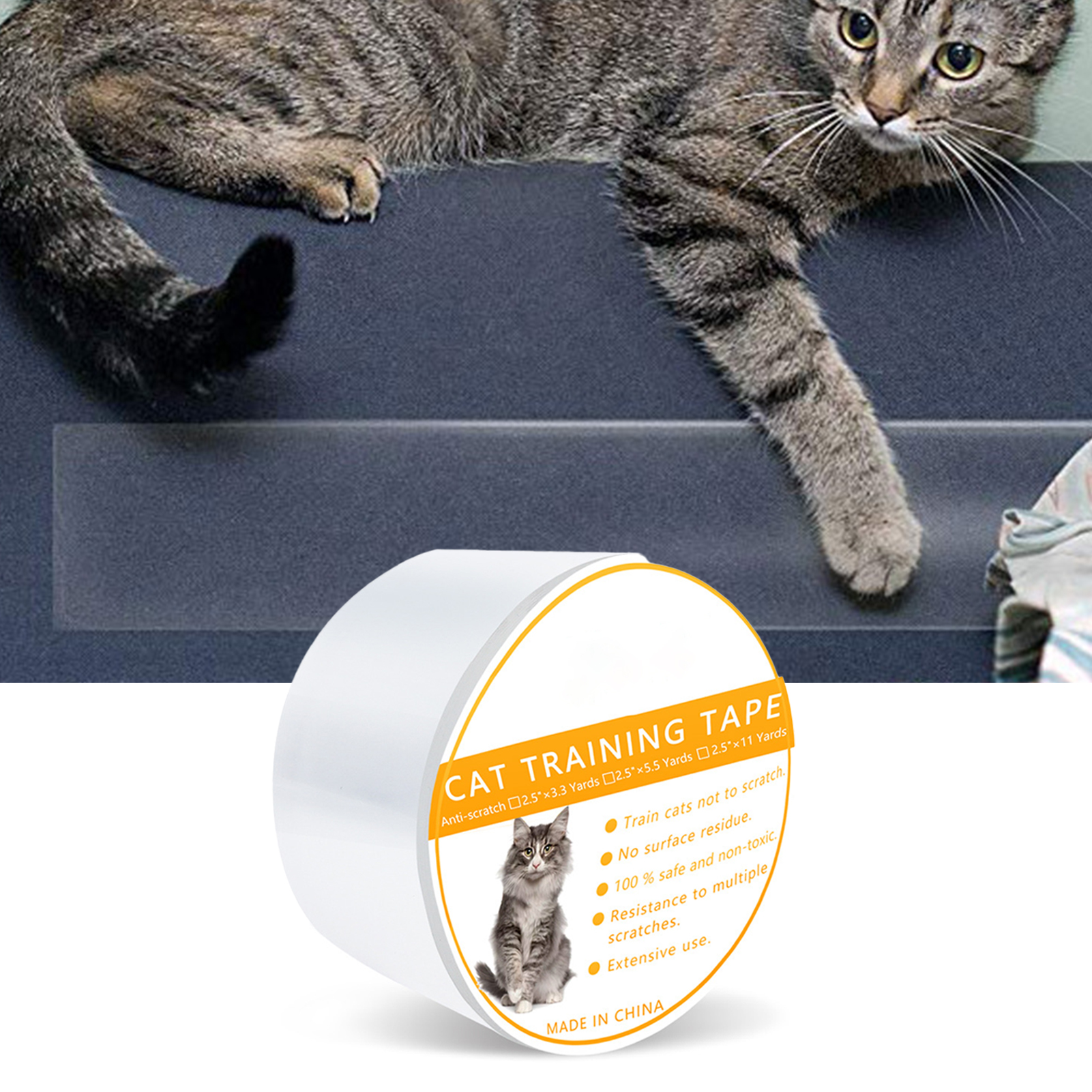 SPRING PARK Furniture Film Protectors - Cat Repellent for Furniture ...