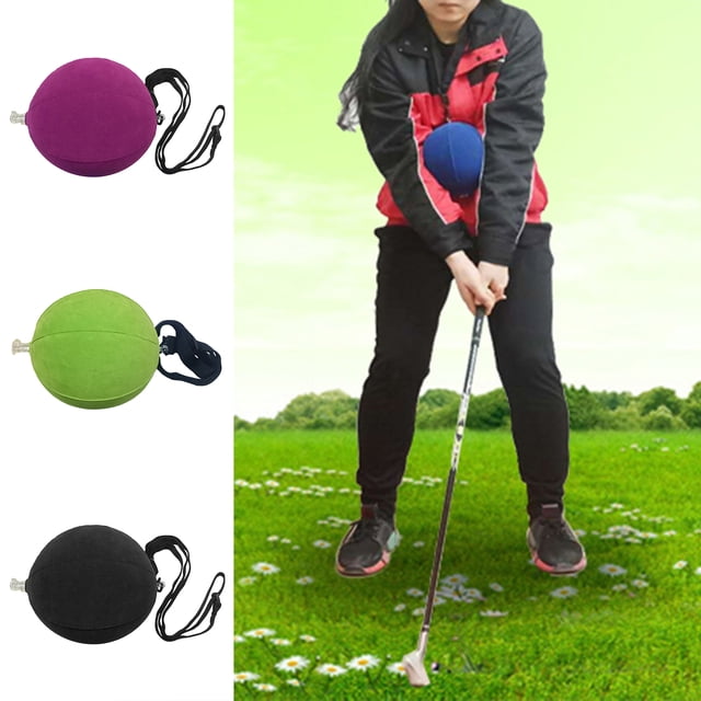 SPRING PARK Golf Swing Training Aid Ball Smart Inflatable Impact ...