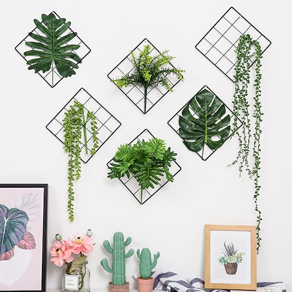 SPRING PARK Grid Photo Wall, Grid Panel for Photo Hanging Display ...