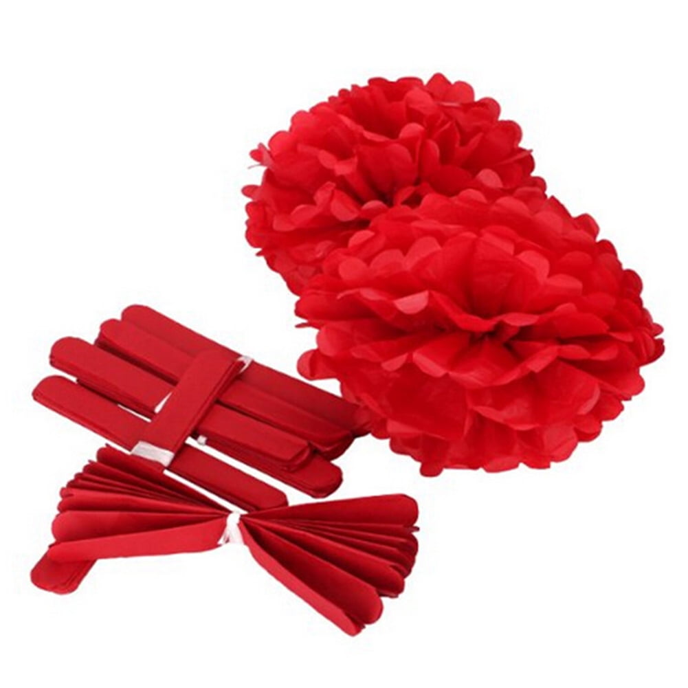 SPRING PARK Handmade Craft Paper Flower Ball Wedding Party Outdoor ...