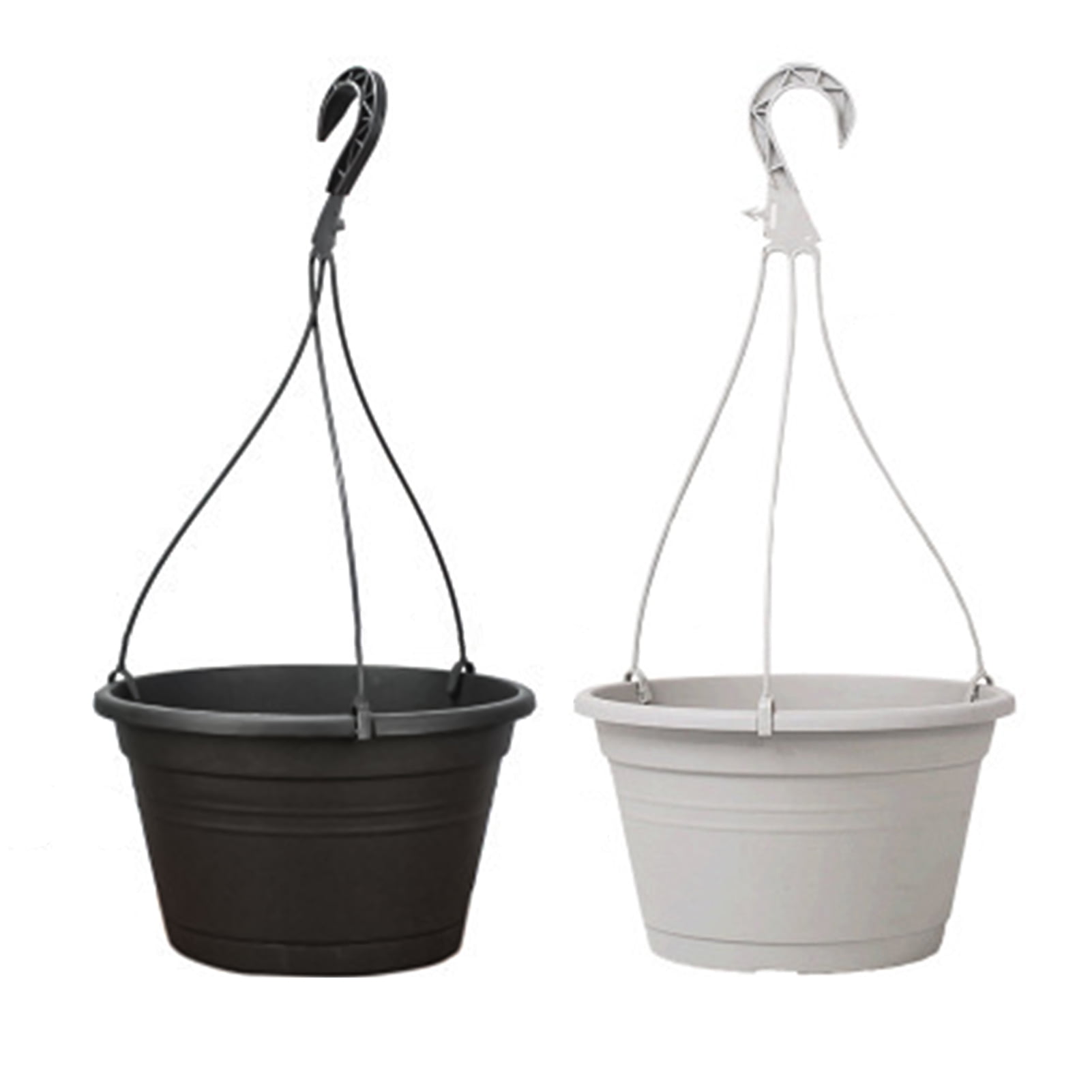 SPRING PARK Hanging Flower Plant Pot Basket Planter Holder Garden ...