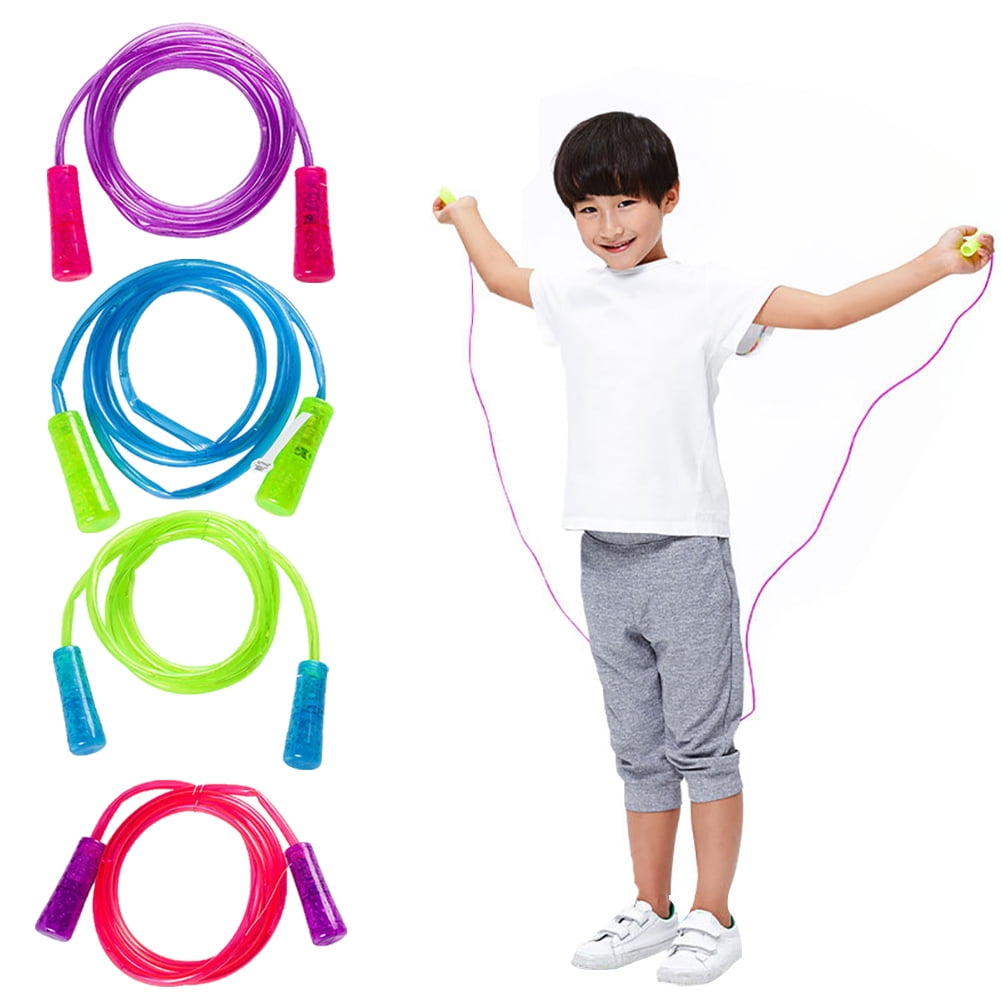 SPRING PARK LED Flashing Children Kids Jump Skipping Rope Jump Fitness ...