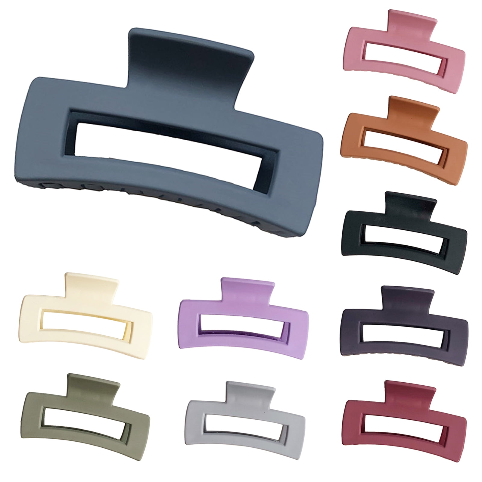 SPRING PARK Large Hair Claw Clip Women Clamp Section Strong Claw Jaw ...