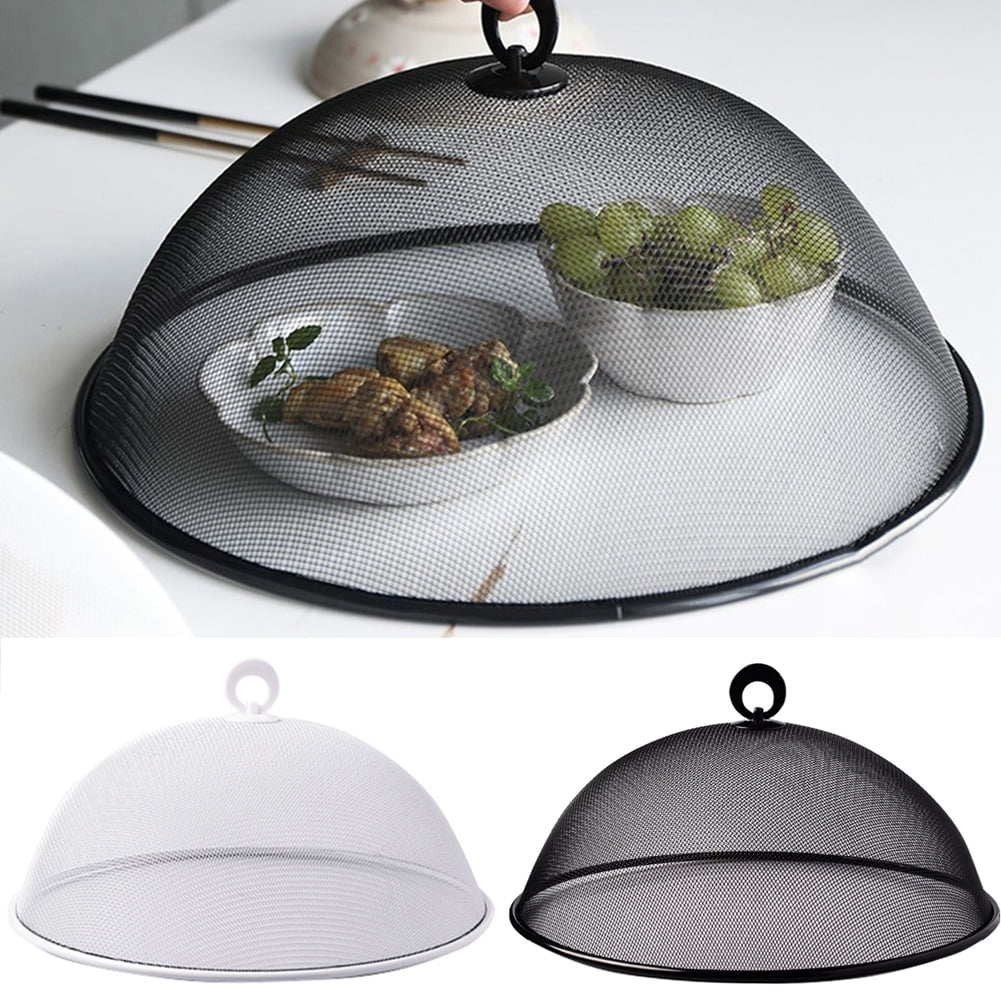 SPRING PARK Mesh Food Cover Iron Food Tent Dining Table Food Lid Dish ...