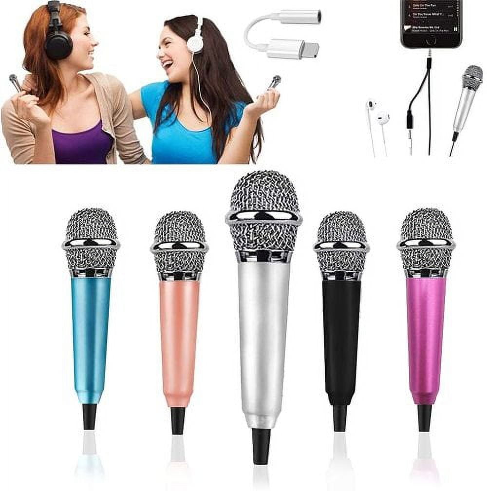SPRING PARK Mini Portable Microphone for Mobile Devices with Holder ...