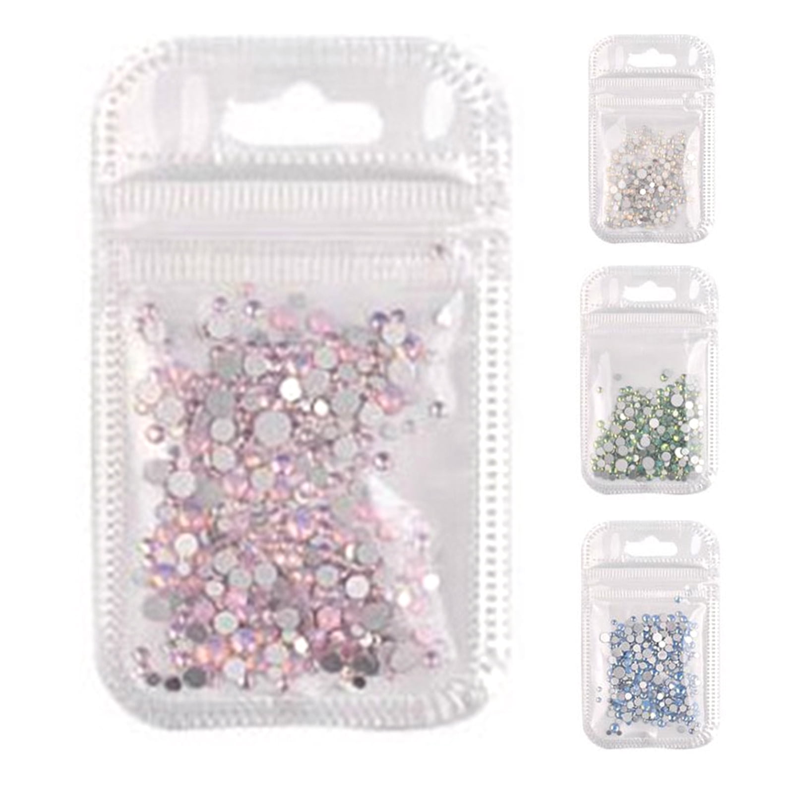 SPRING PARK Nail Art Rhinestones Nail Crystal Gems Nail Diamonds, Gold ...