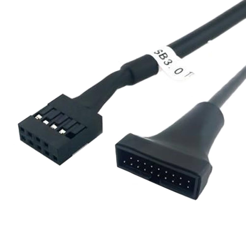 SPRING PARK PC USB 2.0 9Pin Male to Motherboard 3.0 20Pin Female ...
