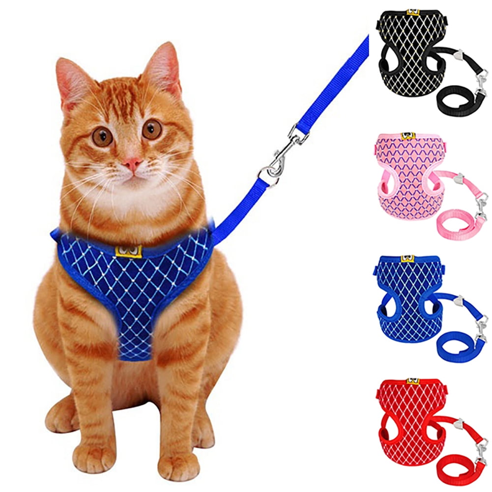 SPRING PARK Pet Dog Harness & Leash Set for Dogs Puppy Chest Vest Strap ...