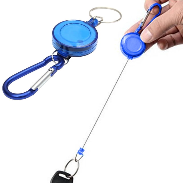 SPRING PARK Portable Retractable Plastic Steel Wire Rope Recoil ...