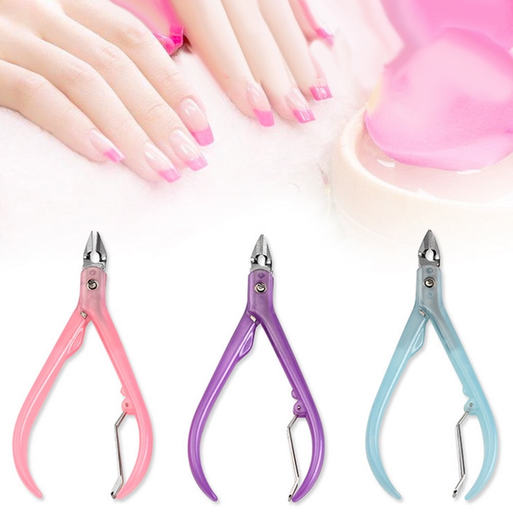 SPRING PARK Professional Cuticle Cutter Trimmer Manicure Tools ...