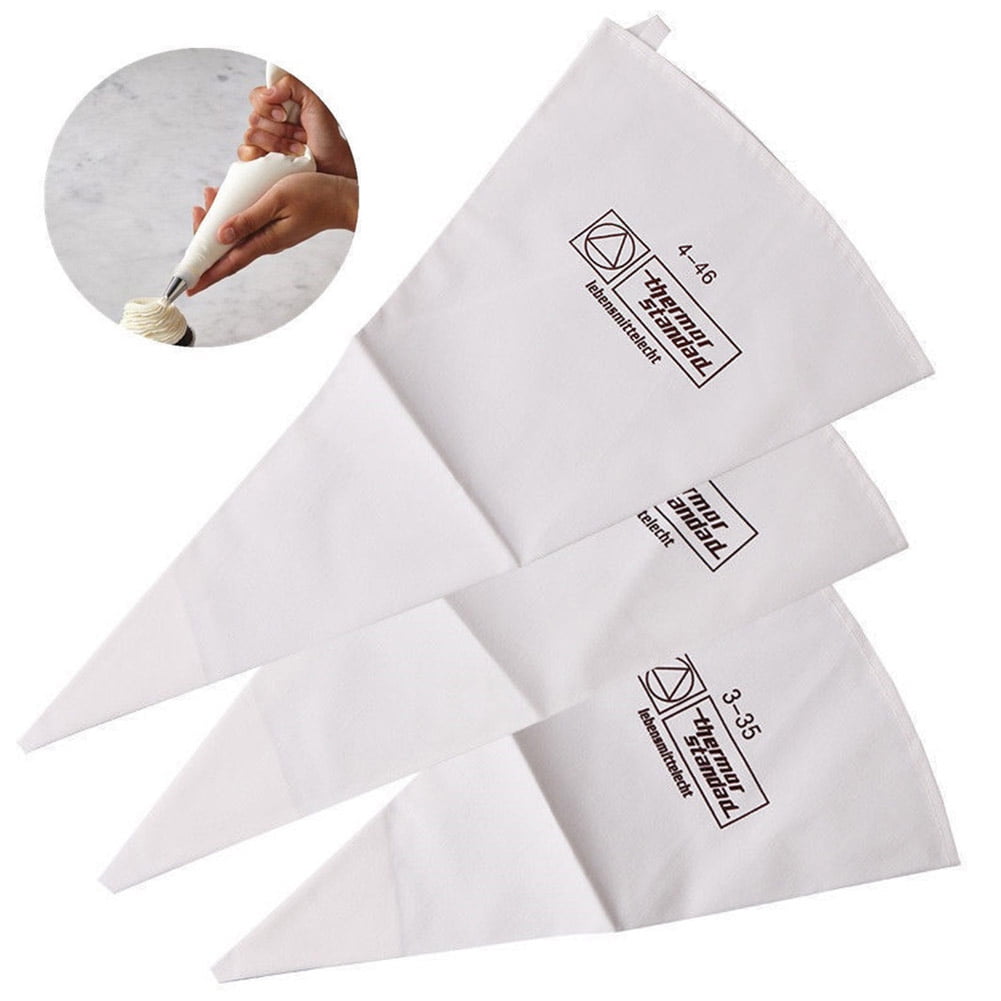 SPRING PARK Reusable Plastic Coated Cloth Pastry Cake Decorating Icing ...