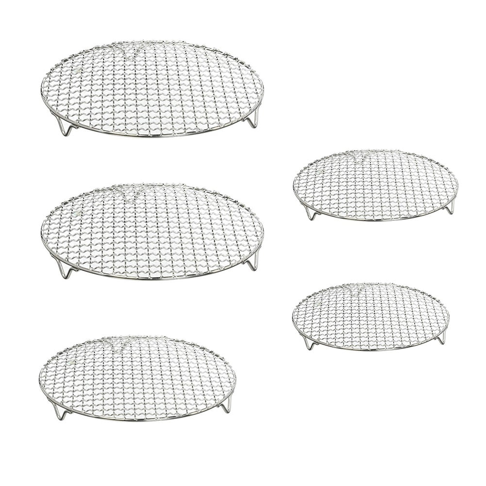 SPRING PARK Round Cooling Cooking Racks, Stainless Steel Round Steaming ...