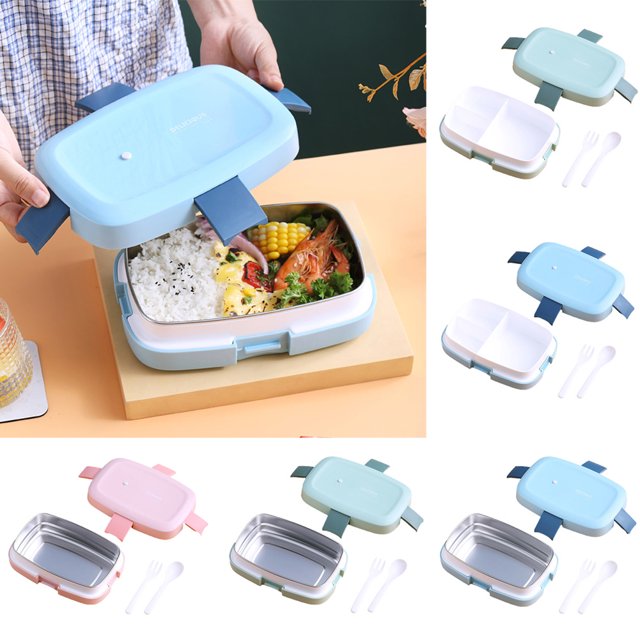 SPRING PARK Salad Food Storage Container Box for Lunch, Snacks, School ...
