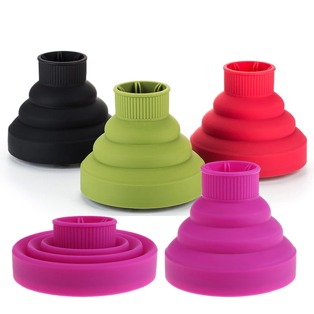 SPRING PARK Salon Grade Universal Collapsible Hair Dryer Diffuser ...