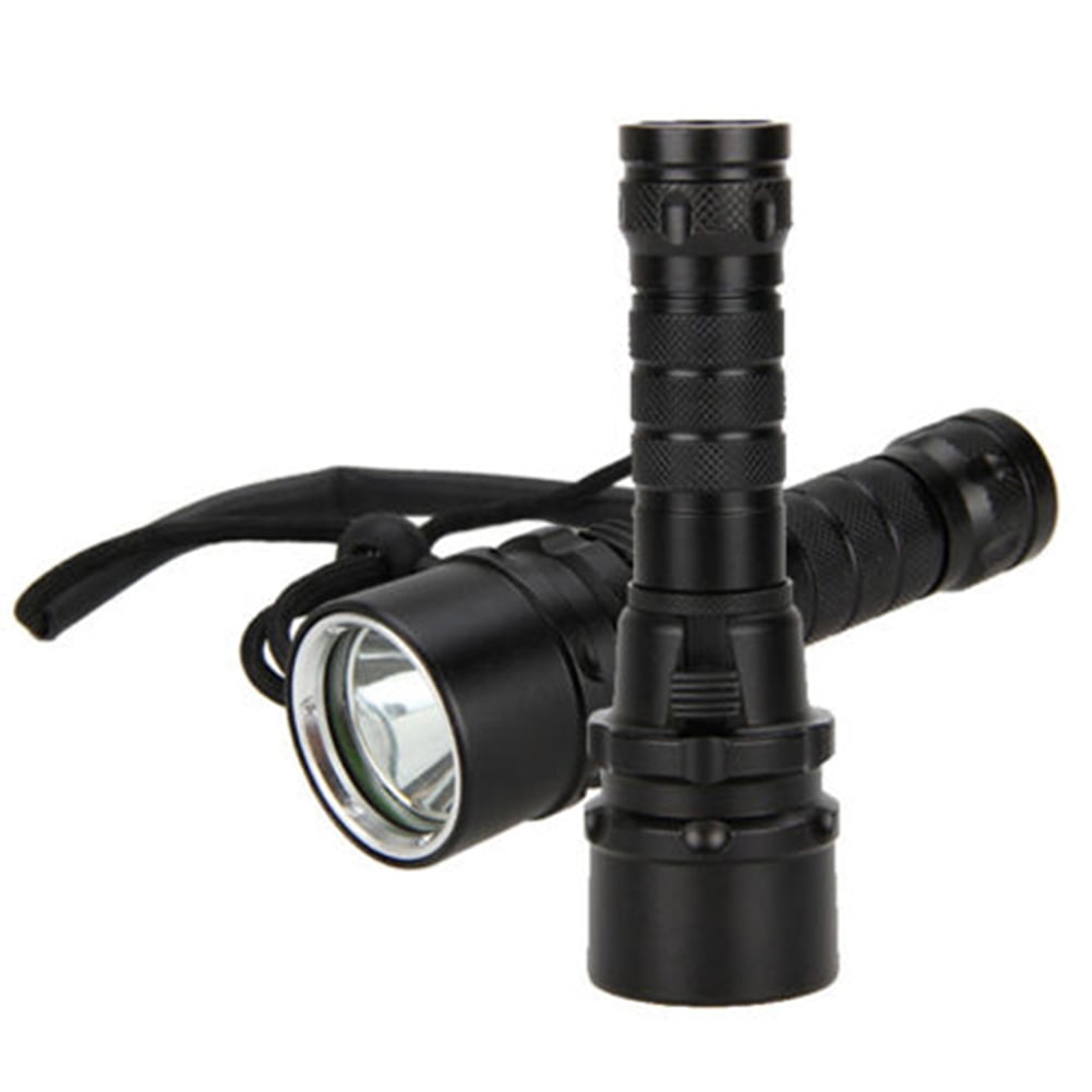 SPRING PARK Scuba Diving Flashlight Dive Torch Waterproof Underwater ...