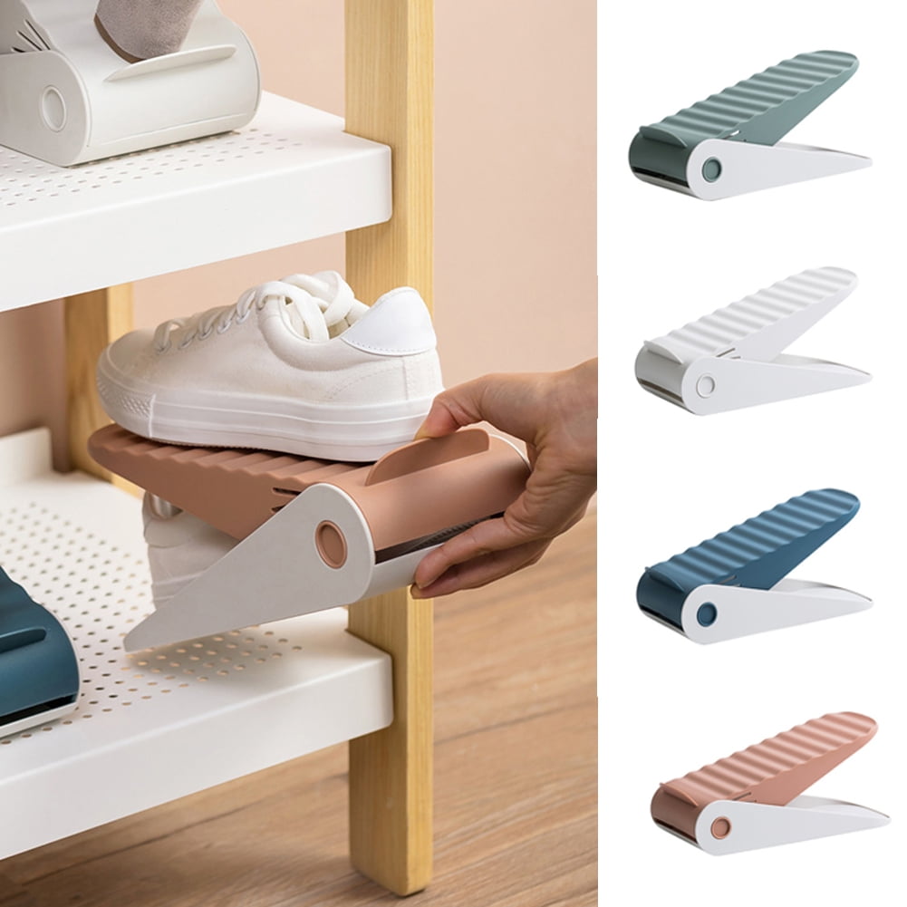 SPRING PARK Shoe Slots Organizer – Space Saving Adjustable Shoes ...
