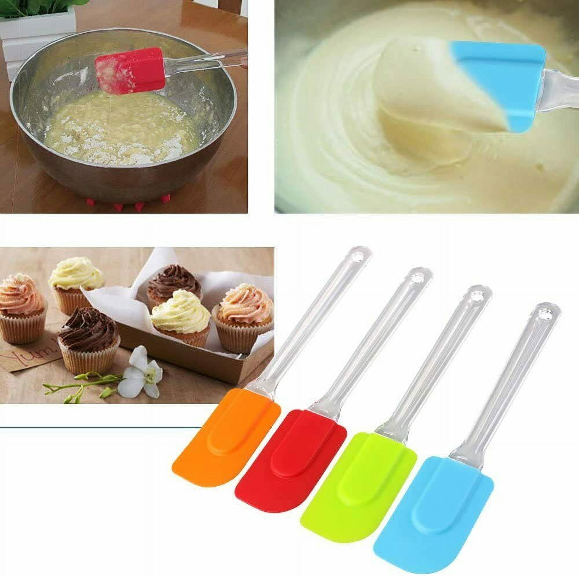 SPRING PARK Silicone Spatula Cooking Baking Scraper Cake Cream Butter ...