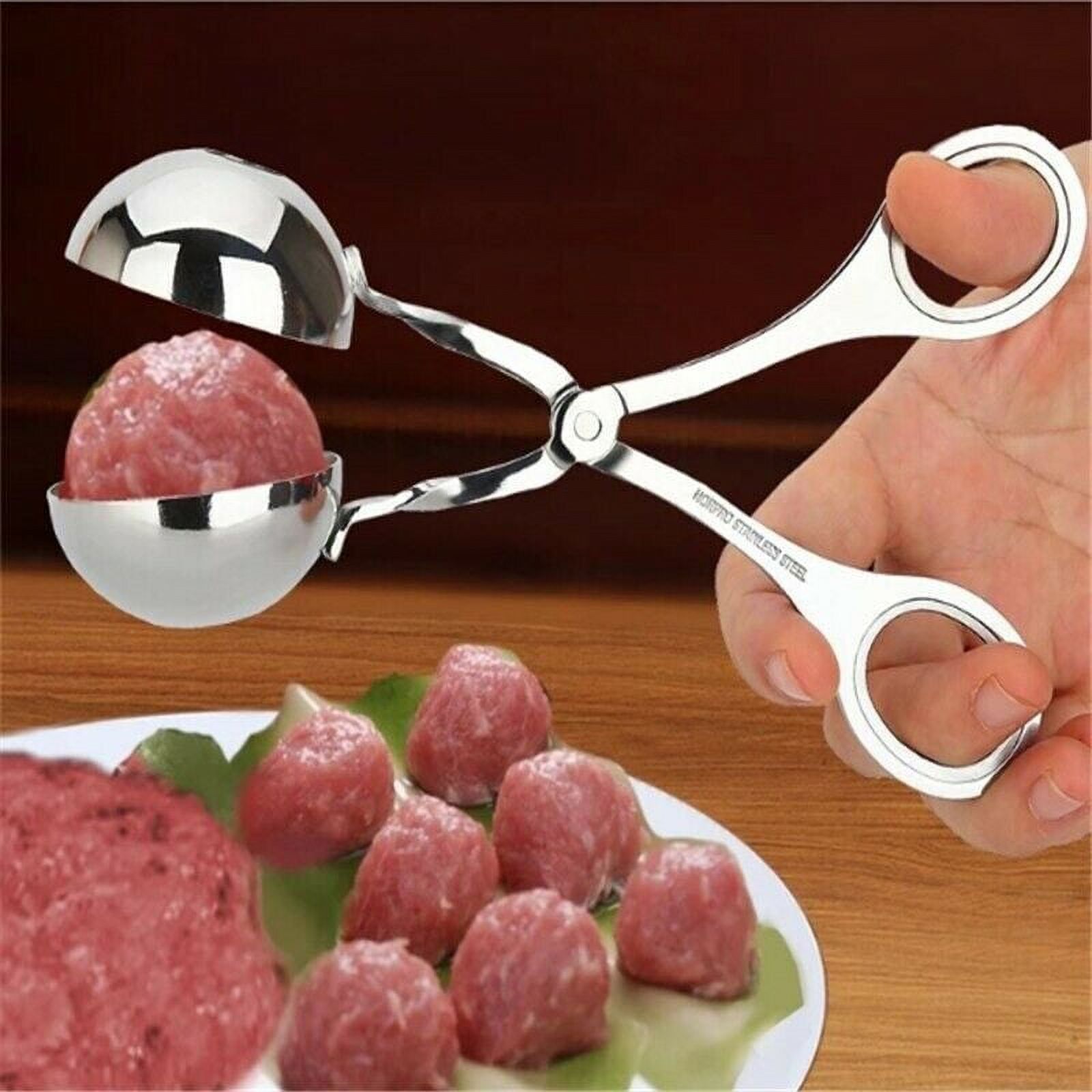 SPRING PARK Stainless Steel Kitchen Meatball Fish Meat Rice Ball Maker ...