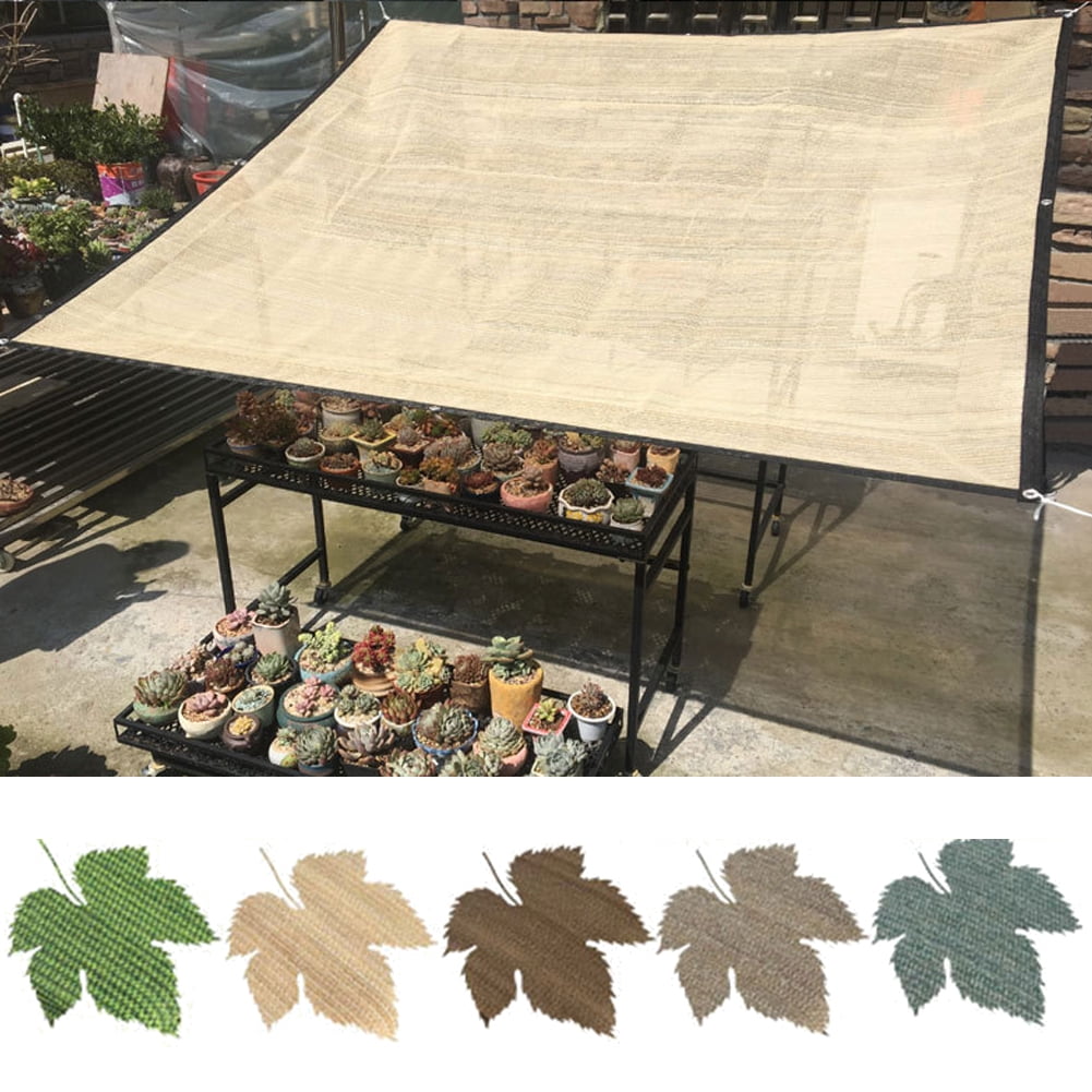 SPRING PARK Sun Shade Sail Canopy Garden Patio Awning UV Block ...