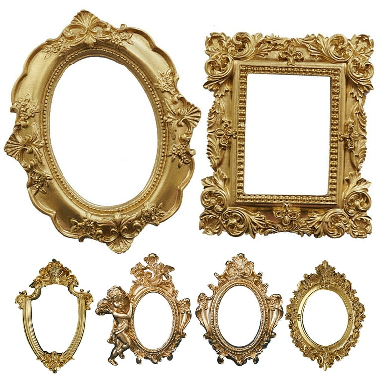 fancy oval picture frames