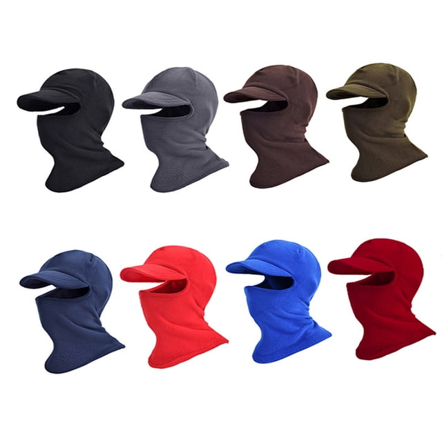 SPRING PARK Winter Full Face Cover - Cold Weather Gear Fleece Head Sock ...