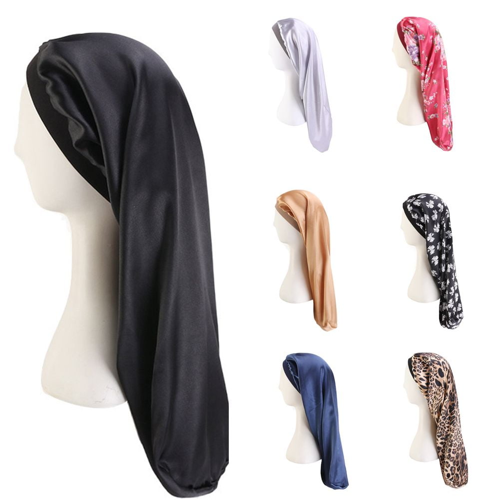 SPRING PARK Women Sleeping Cap Sleep Hat Night Hair Styling Care Bonnet ...