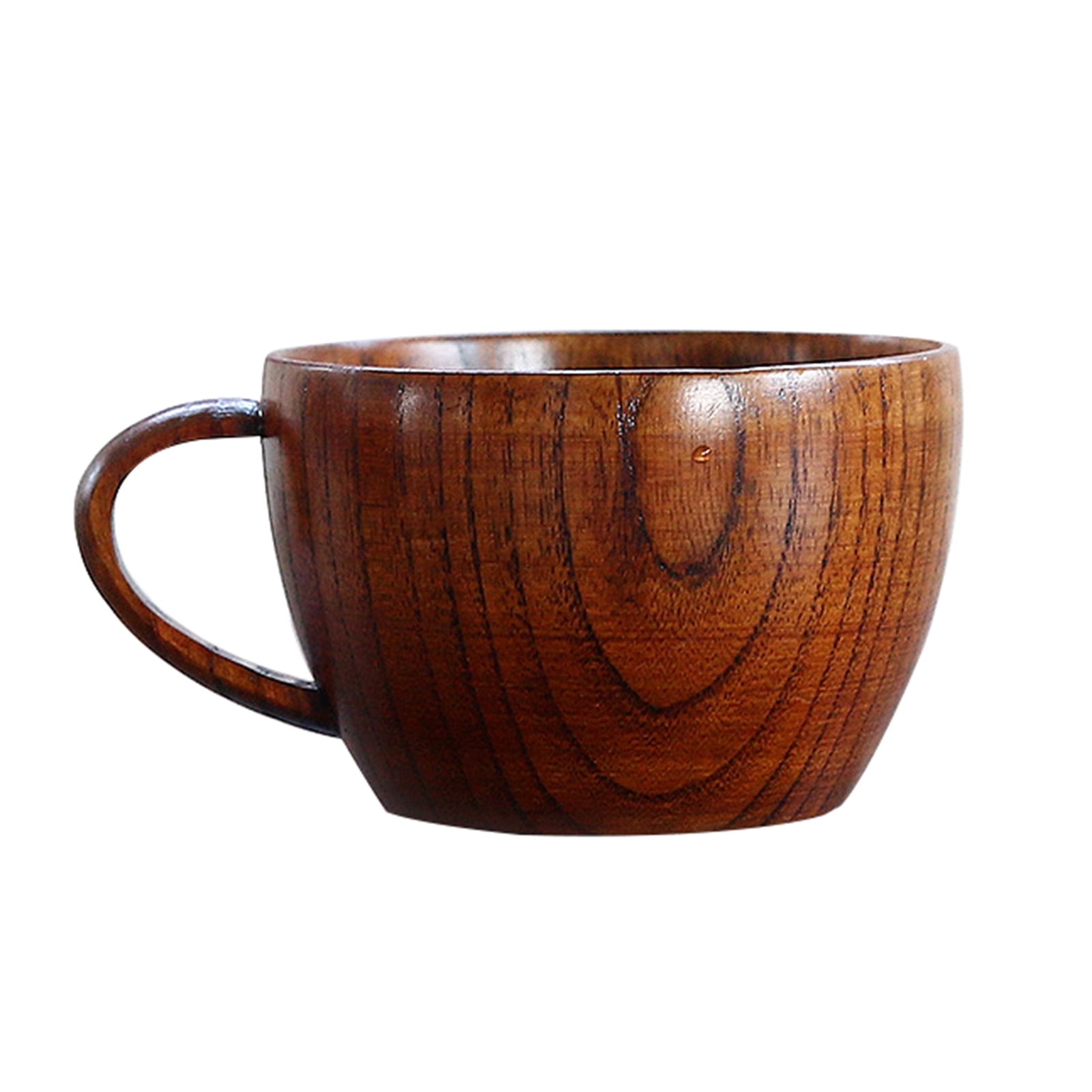 SPRING PARK Wood Coffee Cup,Handmade Tea Mugs,Wooden Drinking Cup for ...