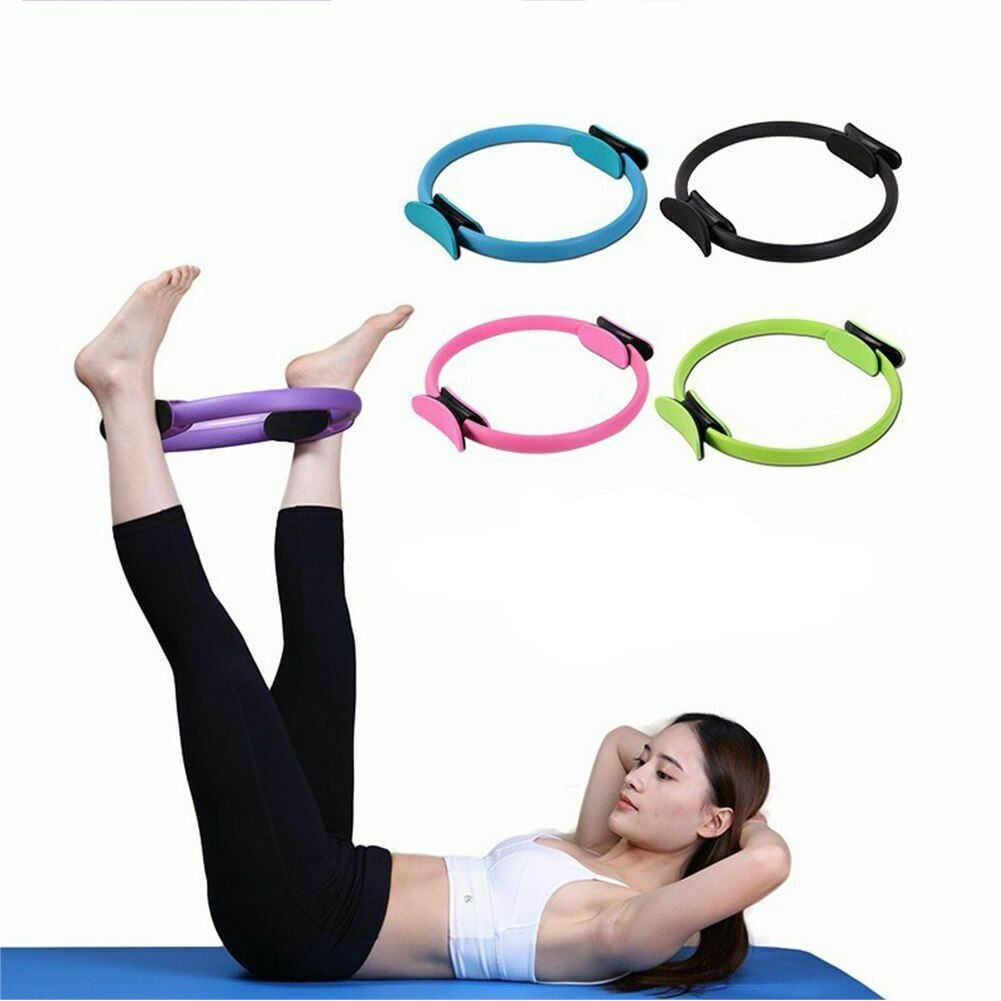 SPRING PARK Yoga Circle Fitness Body Shaping Resistance Pilates Rings ...