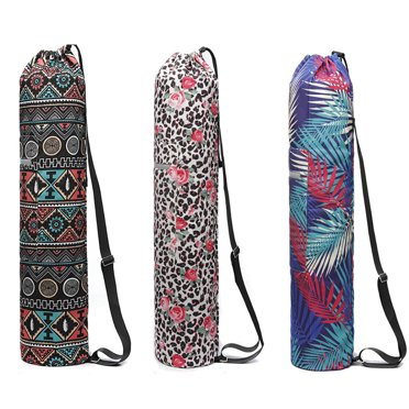 Large Yoga Mat Bag, Large Yoga Bag or Yoga Mat Carrier with Side Pocket ...